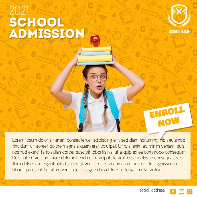 School poster Template | PosterMyWall