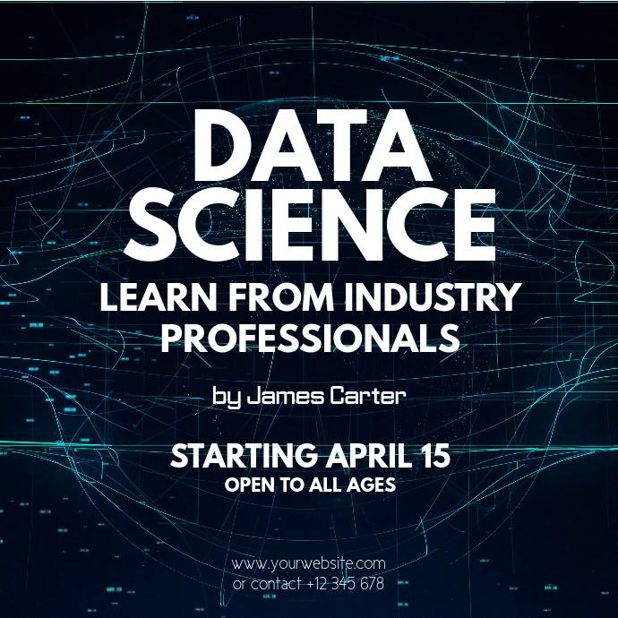 Drums Lessons Template | PosterMyWall