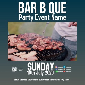 Cancelled Event Notice Social Media Post Ad Template | PosterMyWall