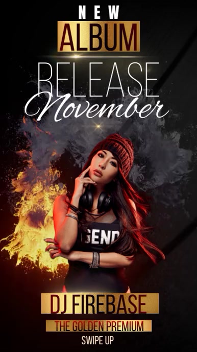 new album release ad instagram sory Template | PosterMyWall