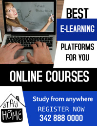 E-learning Poster Template | PosterMyWall