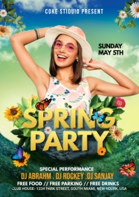 Spring Festival flyer Template | PosterMyWall