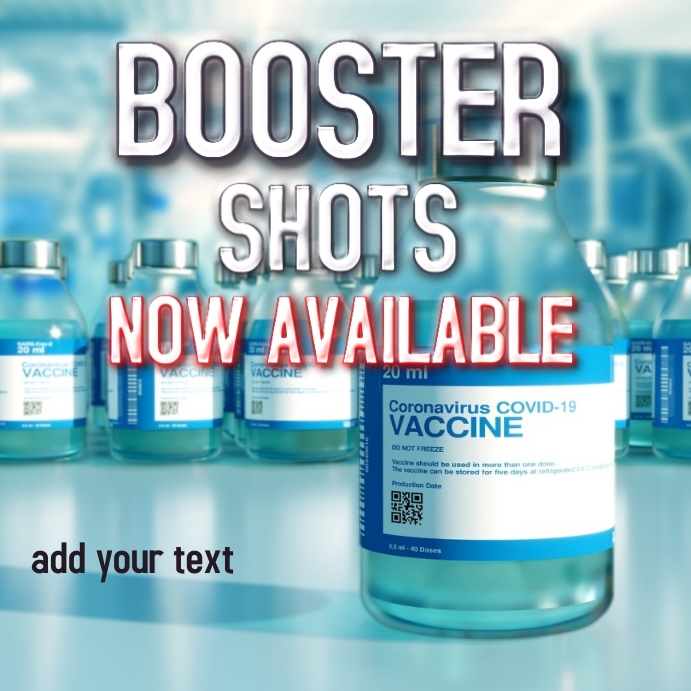 COVID BOOSTER SHOTS PHARMACY DOCTOR H Template | PosterMyWall