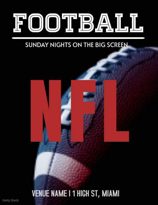 Football event (1) Template | PosterMyWall