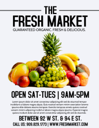 Fresh Market Template | PosterMyWall
