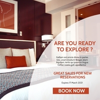 Hotel and resort Template | PosterMyWall