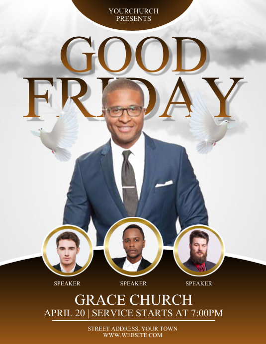 Copy of Copy of GOOD FRIDAY | PosterMyWall