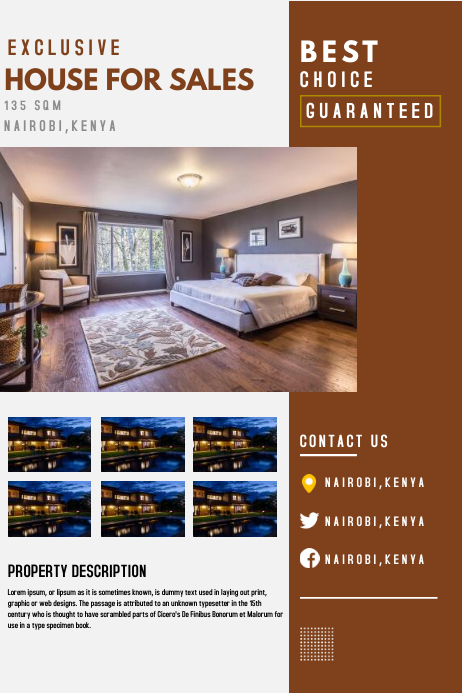 Copy of Copy of HOUSE TEMPLATE | PosterMyWall