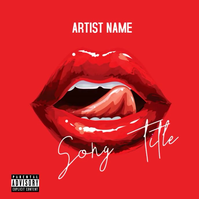 LICK ALBUM COVER ART v.1.1 Template | PosterMyWall