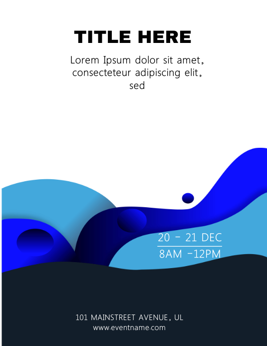 Copy of Copy of LIQUID COLOR TEMPLATE | PosterMyWall