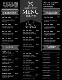 Restaurant Waffles Flyer ad Template | PosterMyWall