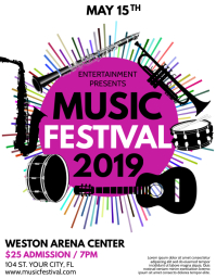 Music Fest Flyer template | PosterMyWall
