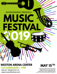 Music Fest Flyer template | PosterMyWall