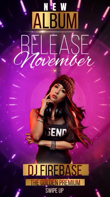 Copy of Copy of new album release ad instagram story | PosterMyWall