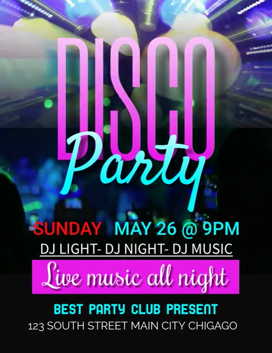 POSTER Template | PosterMyWall