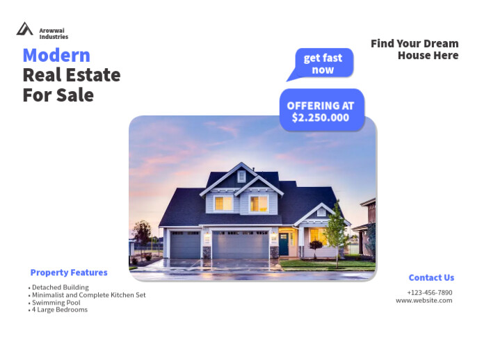 Copy of Copy of Real Estate A4 | PosterMyWall