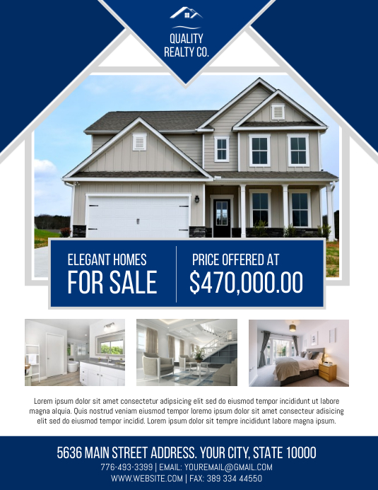 Copy of REAL ESTATE FLYERS | PosterMyWall
