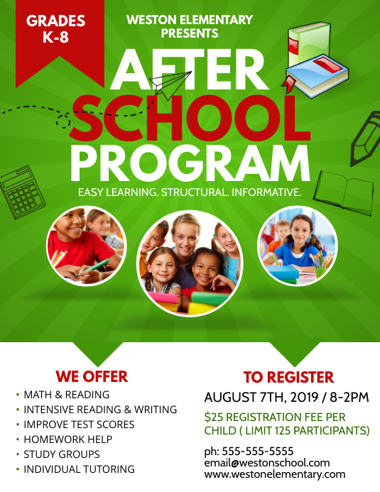 Copy of Copy of School | PosterMyWall