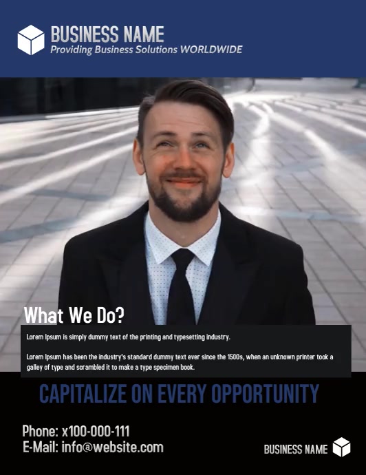 small business flyer Template | PosterMyWall