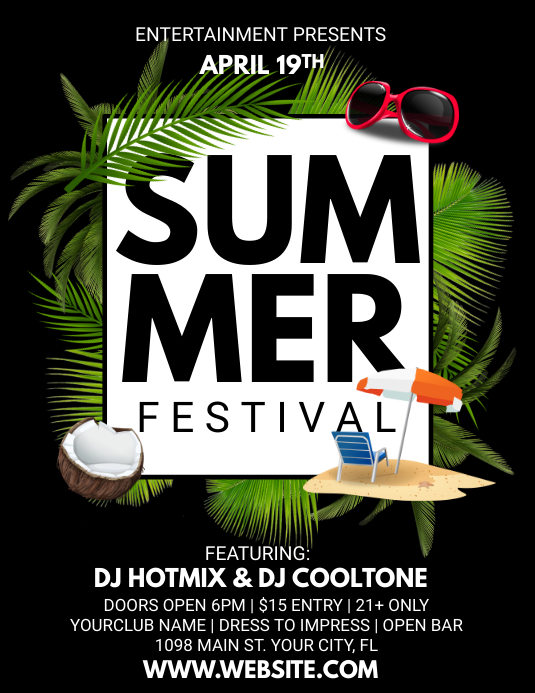 summer fest Template | PosterMyWall