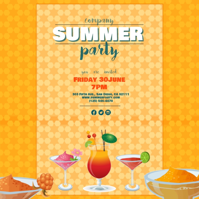summer party Template | PosterMyWall
