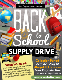 Thanksgiving Food Drive Flyer Template | PosterMyWall