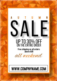 AUTUMN SALE POSTER Template | PosterMyWall