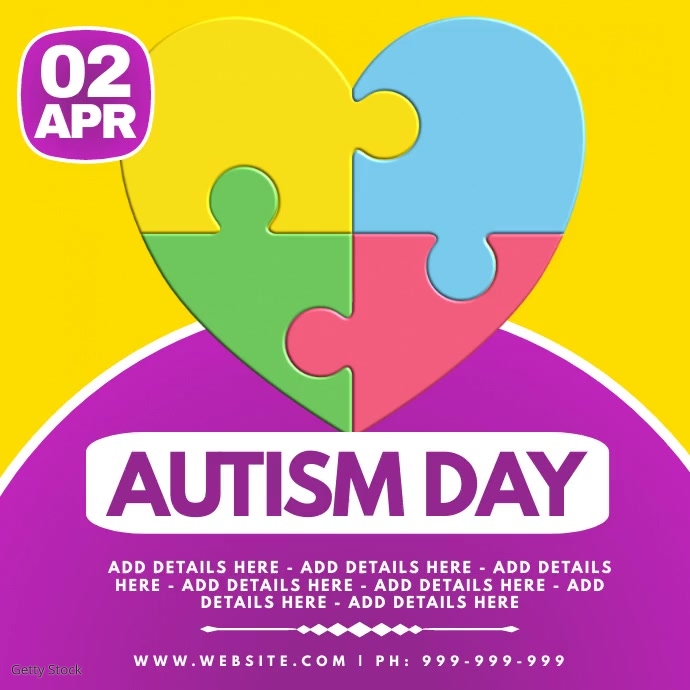 World Autism Awareness Day Poster Template | PosterMyWall