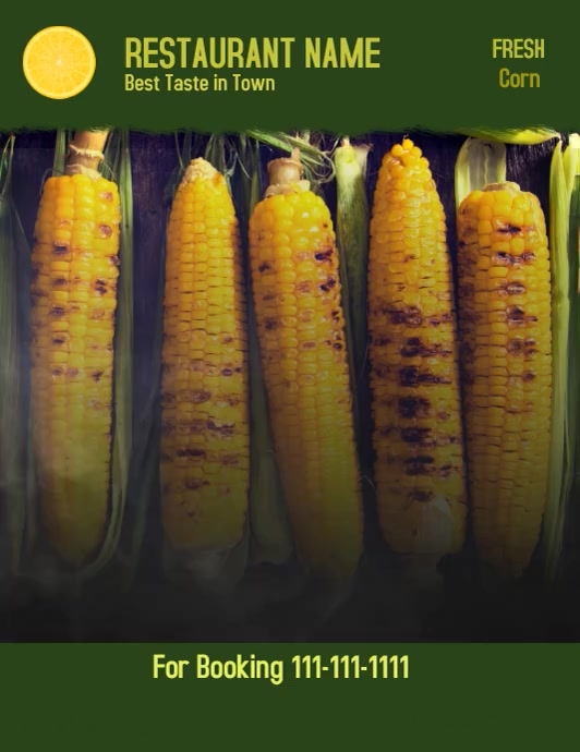 Corn (1) Template | PosterMyWall