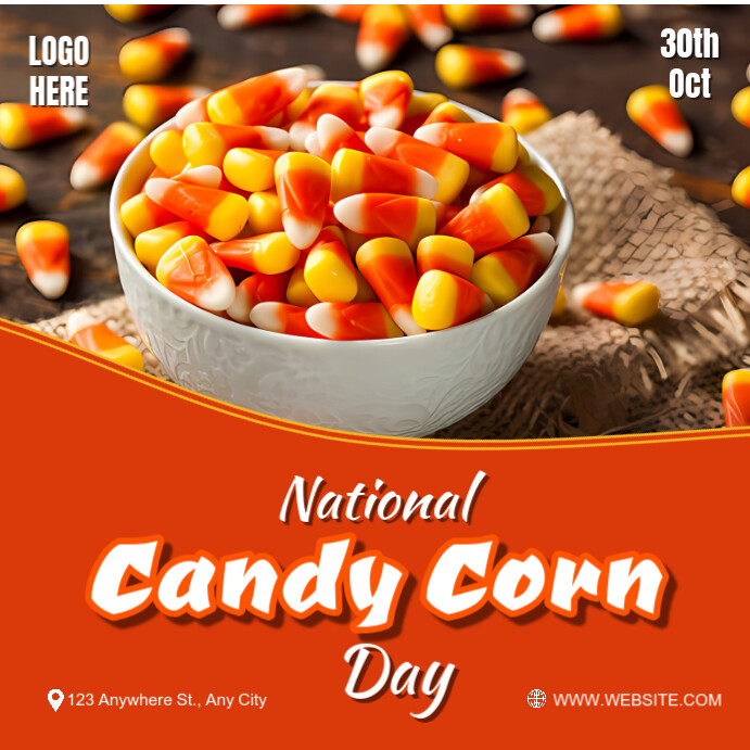 Copy of Corn candy day | PosterMyWall
