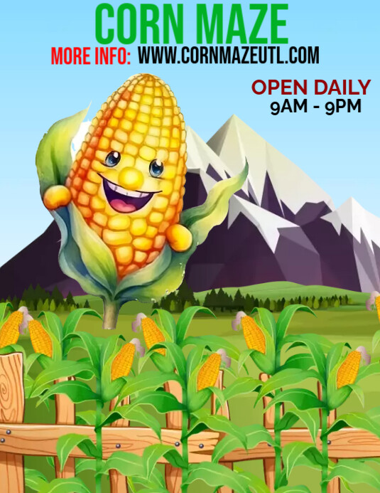 Corn Maze Event Template | PosterMyWall