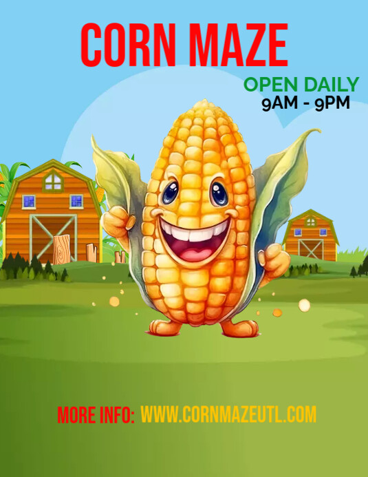 Corn Maze Event | PosterMyWall