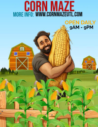 Corn Maze Event Template | PosterMyWall