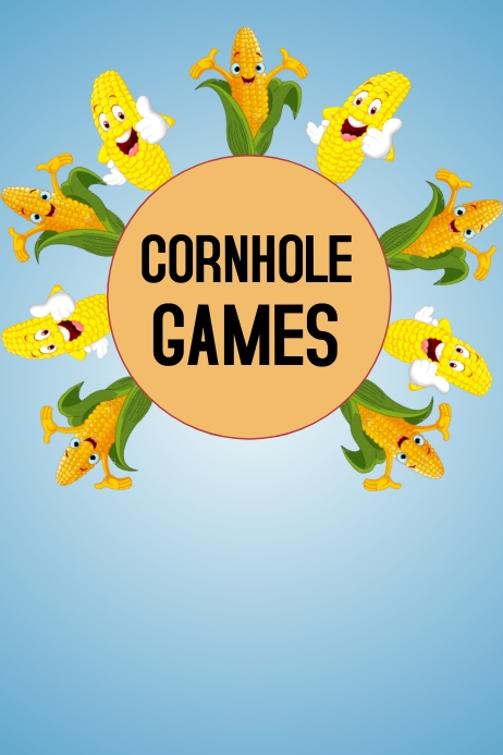 CORNHOLE POSTER TEMPLATE | PosterMyWall
