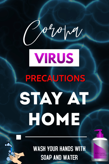 corona Template | PosterMyWall