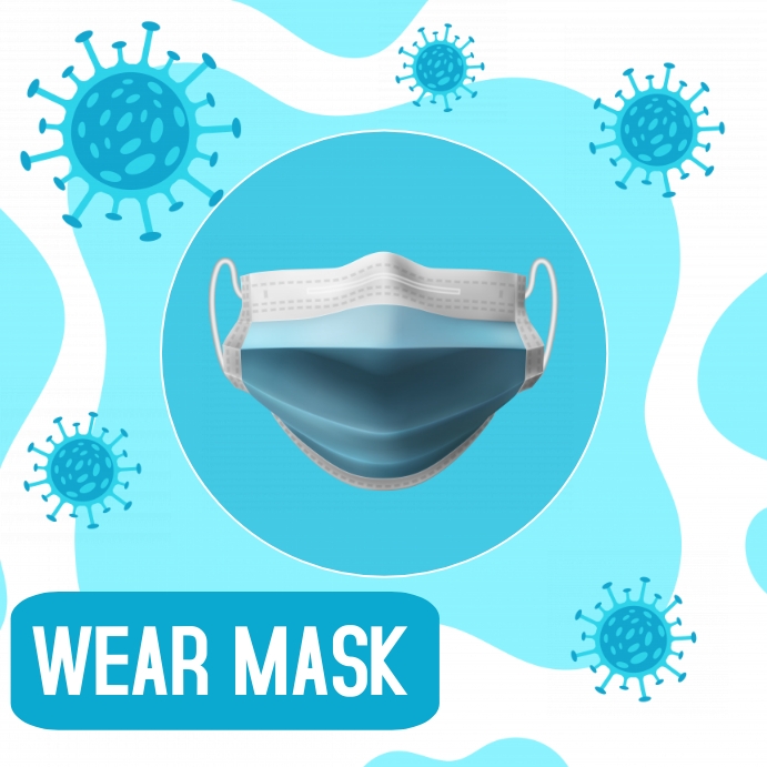 Corona virus templates,Wear mask | PosterMyWall