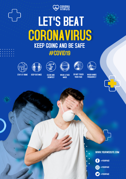 coronavirus Template | PosterMyWall