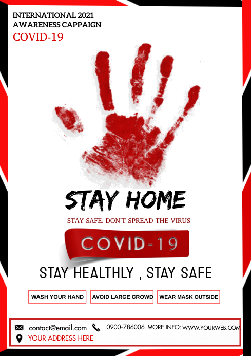 Coronavirus Template | PosterMyWall