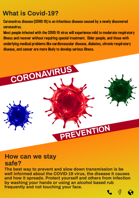 Copy of coronavirus | PosterMyWall