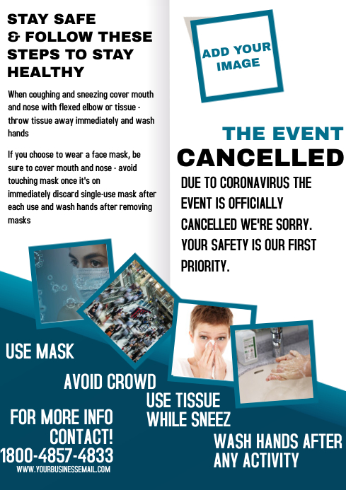 CORONAVIRUS Template | PosterMyWall