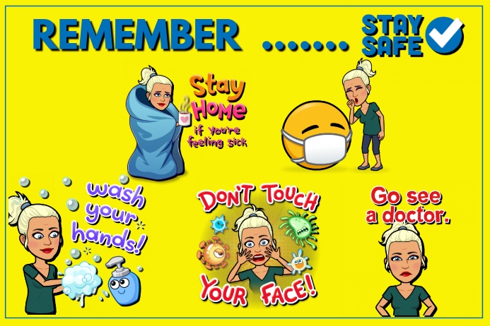Coronavirus Remember Stay Safe Template | PosterMyWall