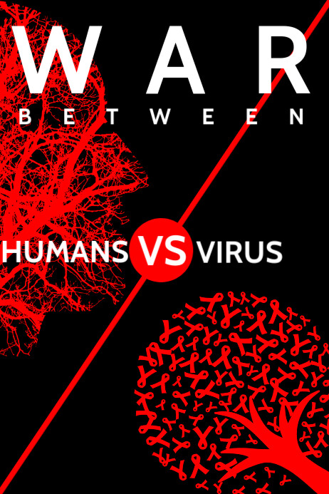 Coronavirus War Poster Template | PosterMyWall