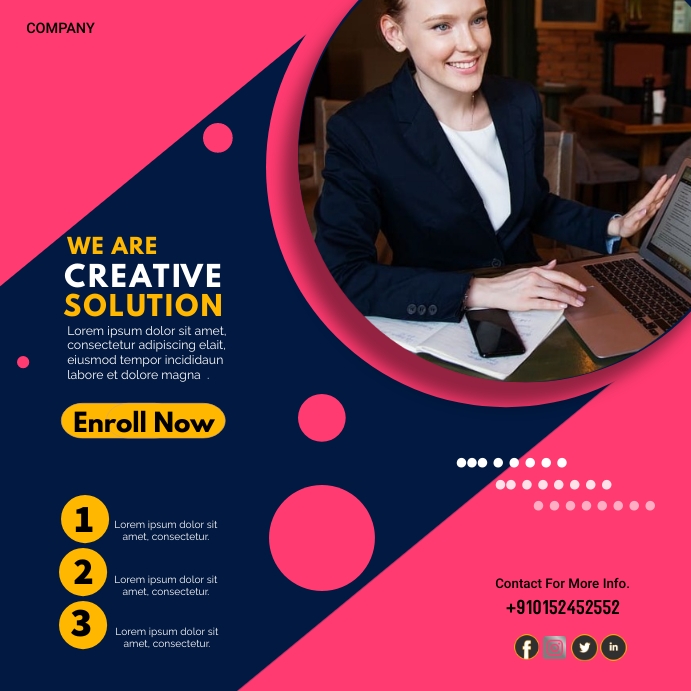 corporate agency ad Template | PosterMyWall
