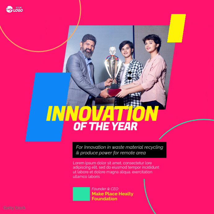 Corporate Award Template | PosterMyWall