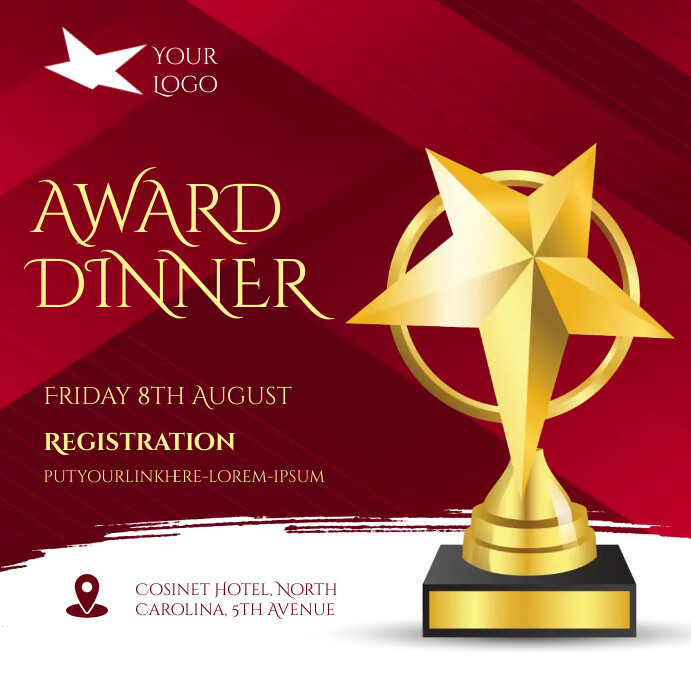 Copy of Corporate Awards Dinner | PosterMyWall
