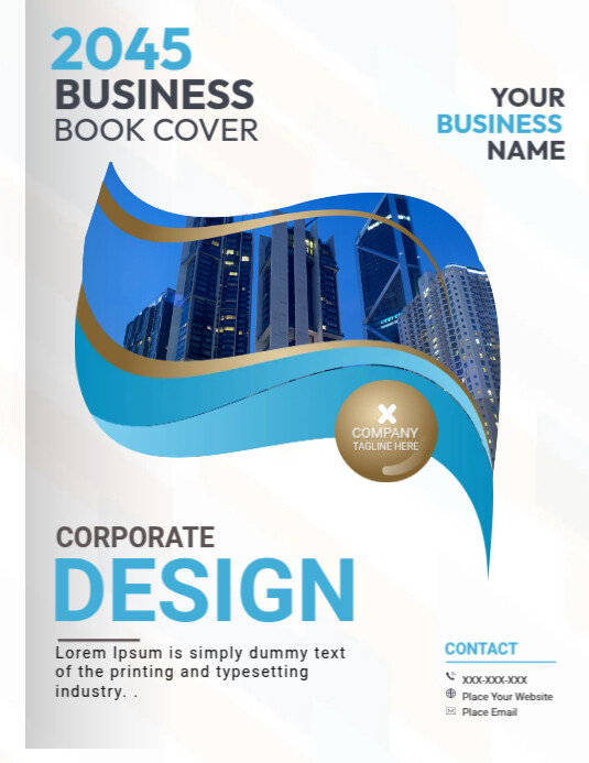 Corporate Book Cover Ads Template | PosterMyWall