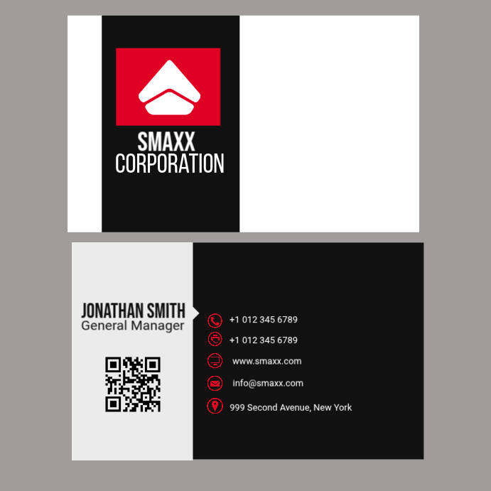 Corporate Business Card ADS Template | PosterMyWall