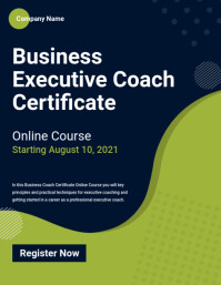 Business and executive coaching flyer Template | PosterMyWall