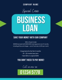Business loan Template | PosterMyWall