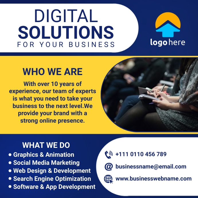 Corporate business flyers Template | PosterMyWall